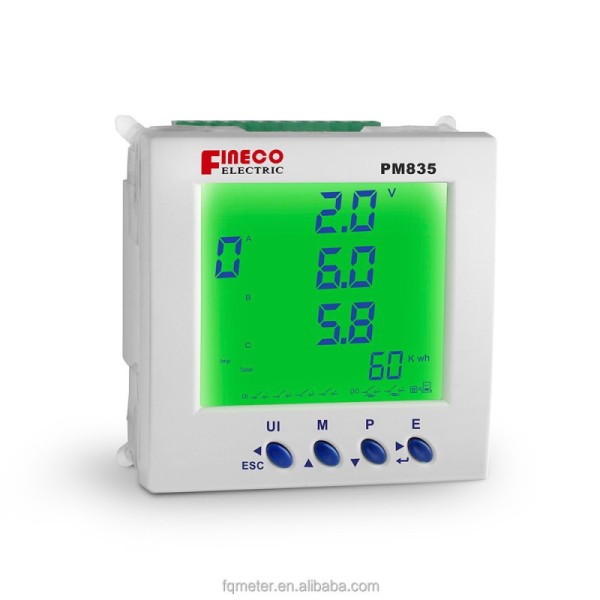 Quality Panel Install PM835 Programmable Digital Power Meter High Accuracy Class1 for sale