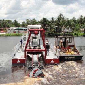 Quality Portable Small Sand Dredger For Shallow River Cleaning for sale