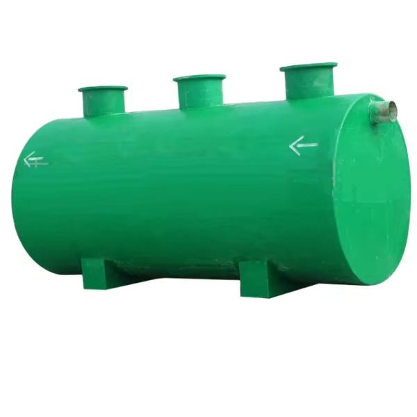 Quality Underground FRP Fiberglass Septic Tank Various Capacity Customized Finished FRP for sale