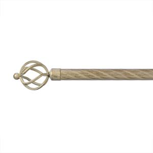 Quality Iron Metal Curtain Rod 28mm Home Decoration Accessories for sale