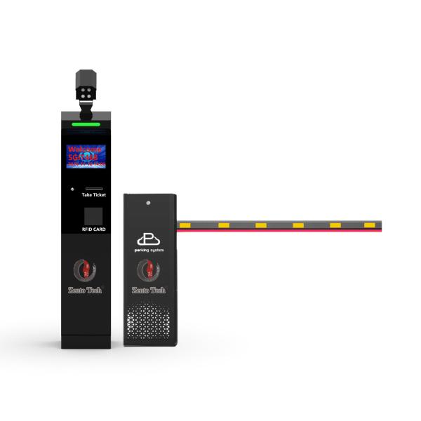 Quality Smart Parking Management System All-in-One License Plate Card Ticket Management System for sale