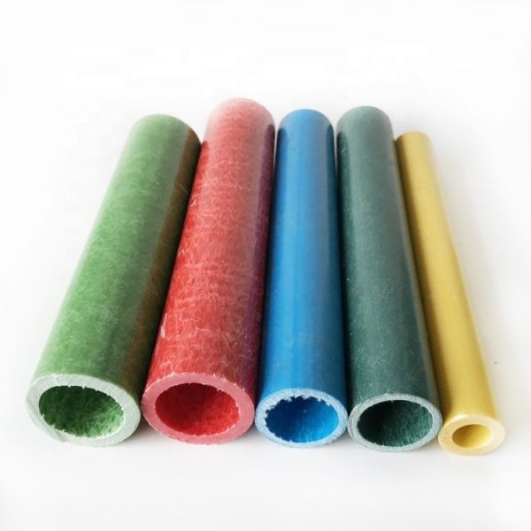 Quality Insulation Safety and Anti-corrosion Protection with Smooth FRP Pultruded Round Tubes for sale