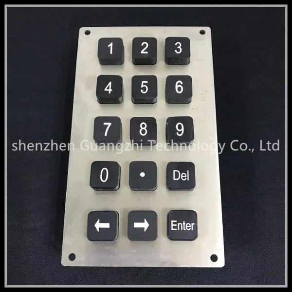 Quality Ip65 Waterproof Rs232 Keypad Damage Proof With Easy Contact Usb Interface for sale