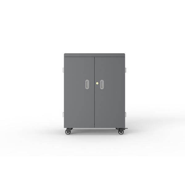 Quality USB Model Tablet Charging Cart 54 Slots Smart Charging Cabinet for sale