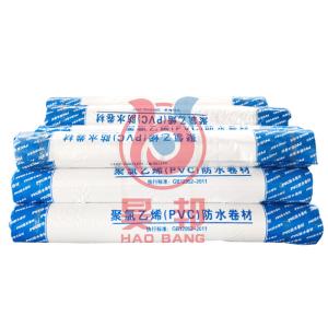 Quality 20m Waterproof Pvc Vinyl Membrane Roofing White For Waterproofing Performance for sale