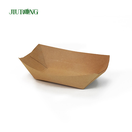 Quality Recyclable Biodegradable Paper Container 85*50*45mm Corrugated Kraft for sale
