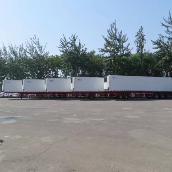 Quality 3-axle Cold Chain Frozen Semi Trailer Refrigerated Trailer for sale