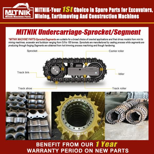 Quality D8N D8K Bulldozer Sprocket Segment for Dozer Undercarriage Parts within Your for sale