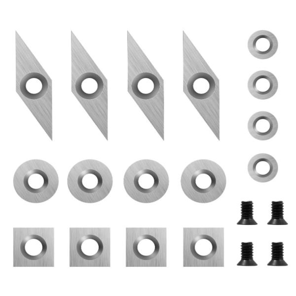 Quality Carbide Inserts Woodturning With Round / Square Radius /Diamond Shape for sale
