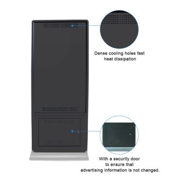 Quality 48 Inch Floor Standing Android Lcd Advertising Screen Display Touch Digital for sale