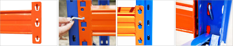 Single Deep Heavy Duty Pallet Rack