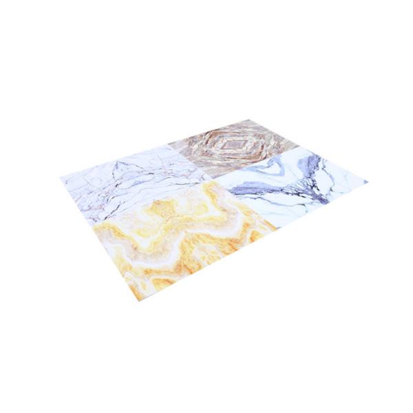 Quality Waterproof Interior Decorative PVC Marble Sheet UV Marble Panels 2mm - 5mm for sale