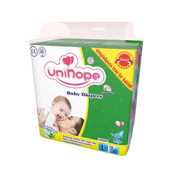 Quality Disposable Baby Diaper Imported SAP and 3D Leak Prevention Channel Snuggy Diapers for sale