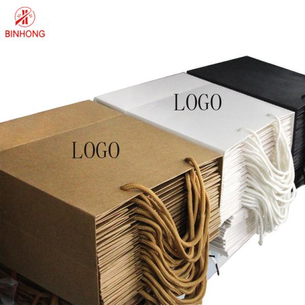 Quality Oil Proof Coated Paper 80gms Twisted Handle Bags for sale