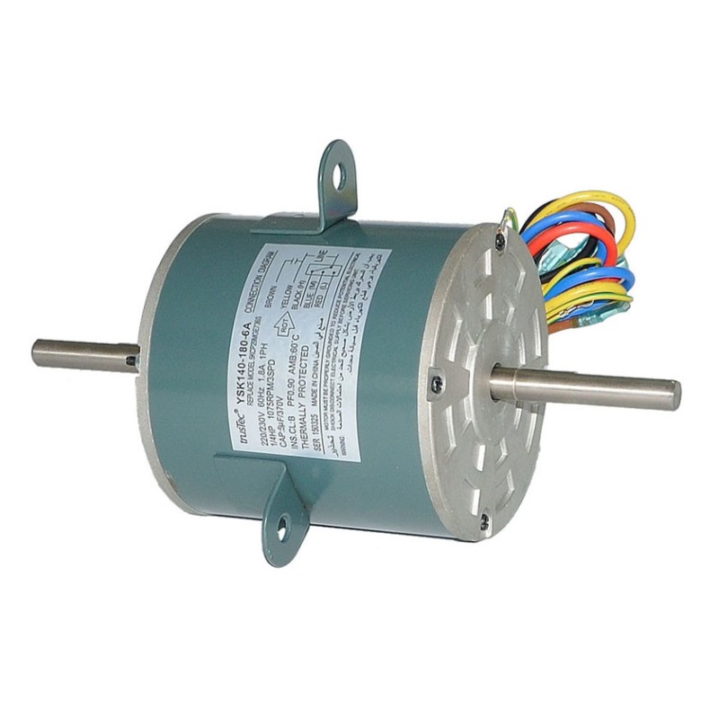 Quality Electric Air Conditioning Fan Motor YSK140/35-4-185A 230V 185W with Capacitor Customized for sale