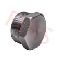 Quality MNPT BSPT Material Threaded Hexagon Head Plug A182 F316 ASME B16.11 for sale