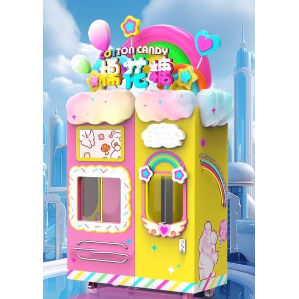 Quality Automatic Small Cotton Candy Machine Tabletop 2500W for Commercial catering for sale