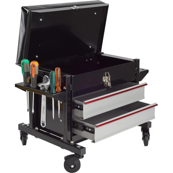 Quality Dual Side Rolling Tool Tray Automotive Creeper Seat for sale