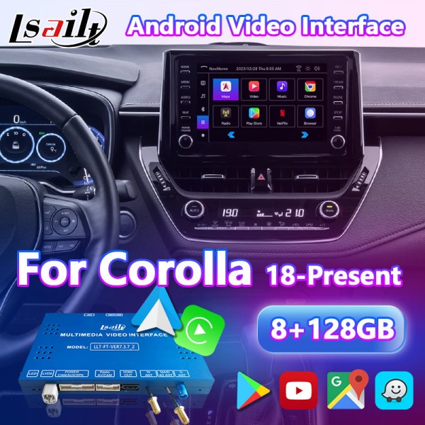 Quality Lsailt Android Carplay Navigation Video Interface Box for 2018-Present Toyota for sale