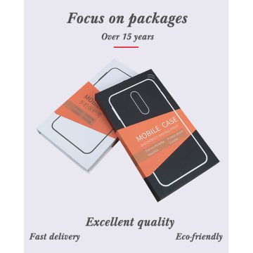 Quality Recycled Paperboard Sublimation Phone Case Package Pack For Consumer Electronics for sale