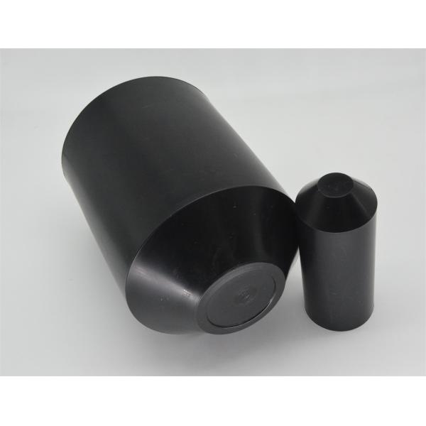 Quality Cross Linked Polyolefin Heat Shrink Cable End Caps 10mm-160mm for sale
