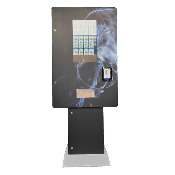 Quality Standing Hanging 300 pcs Big Capacity Vending Machine with Nayax Card Reader Age for sale