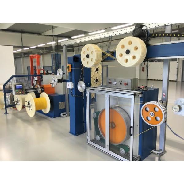 Quality Simplex And Duplex Fiber Optic Cable Production Line 150m/Min Speed Energy for sale