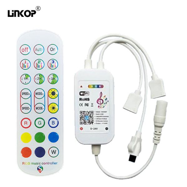 Quality Tuya Wifi Led Controller For Strip Light With Remote And App Control for sale