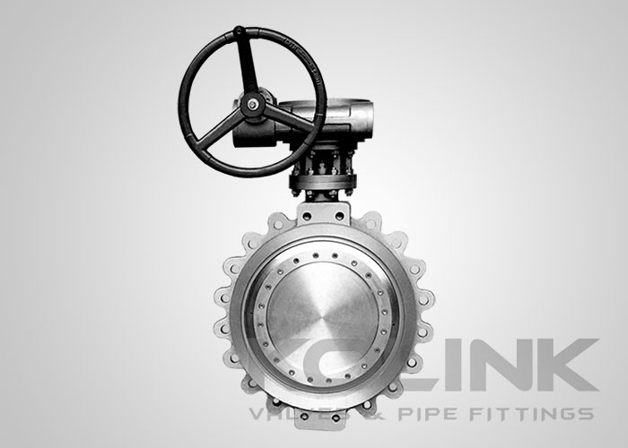 Quality Triple Eccentric Lugged Butterfly Valve Metal Seated DN50-DN1200 for sale