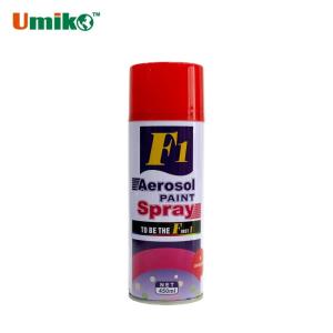 Quality Durable Benzene Free for Heath Automotive Aerosol Spray Paint with Glossy Finish for sale