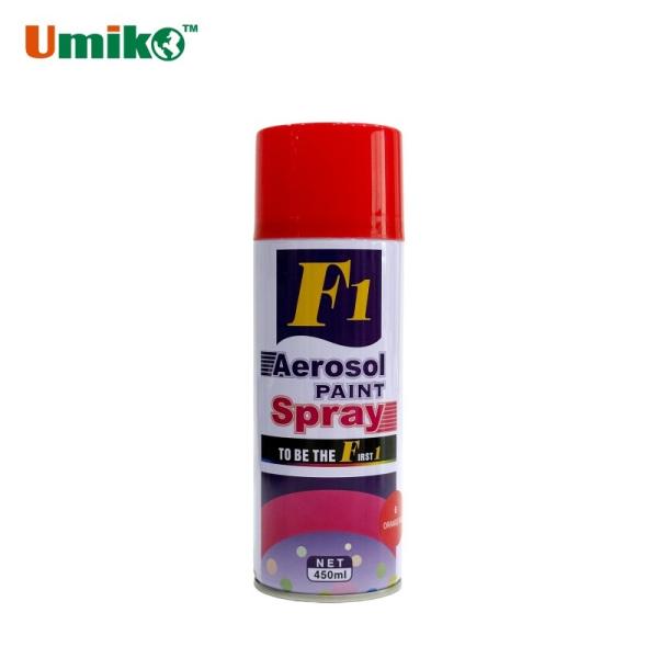 Quality Durable Benzene Free for Heath Automotive Aerosol Spray Paint with Glossy Finish for sale