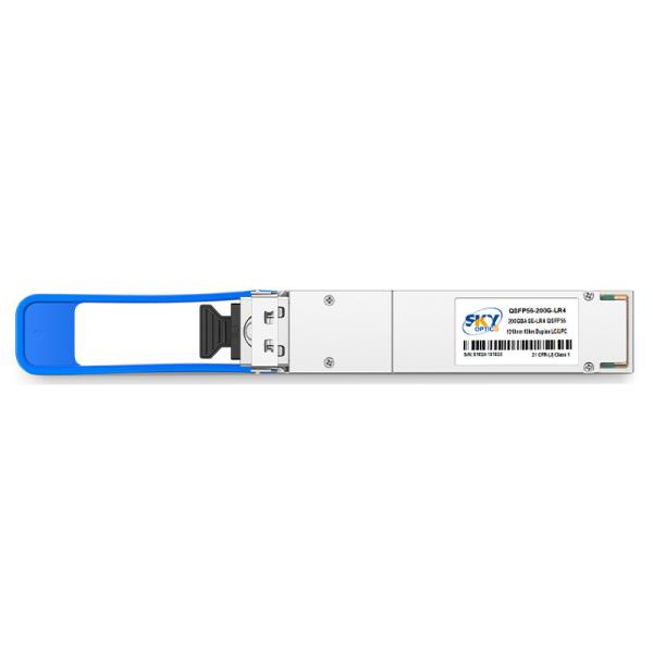 Quality 200GBASE-LR4 transceiver QSFP56 LR4 200G Optical Module With Cooled DML LAN-WDM for sale