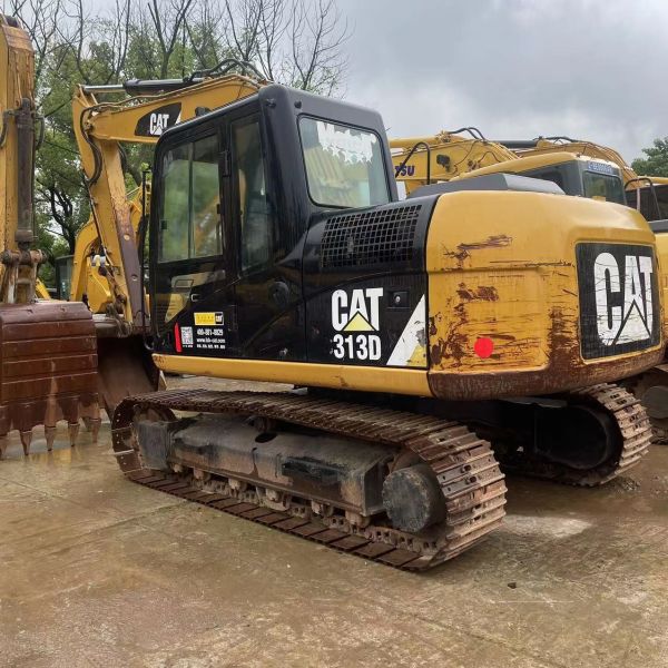 Quality CAT313D Medium Used Excavator with 2001-4000 Working Hours and Original Hydraulic Pump for sale