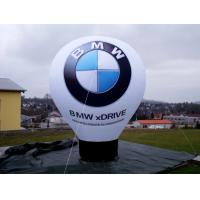 China customized giant advertising lighting inflatable BMW balloon factory