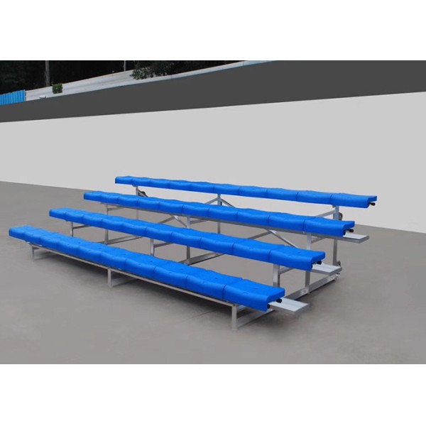 Quality Fixed Aluminum Stadium Bench Seating Bleachers Grandstands With Little Maintenance for sale