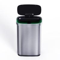 Quality Automatic Household Smart Sensor Trash Can Touchless Big Volume Stainless Steel for sale