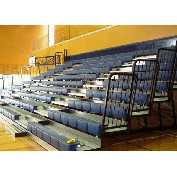 Quality Indoor Athletic Venues Retractable Bench Seating Various Retractable Chair System for sale