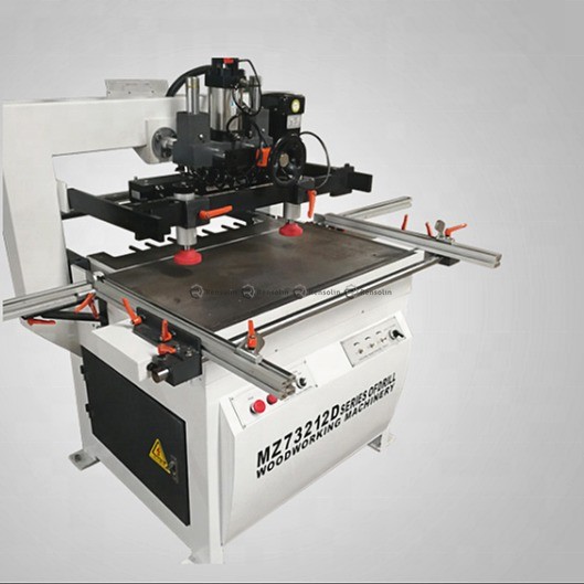 Quality Double Line Wood Boring Machine Vertical Drilling Hinge Boring Machine 2840rmp for sale