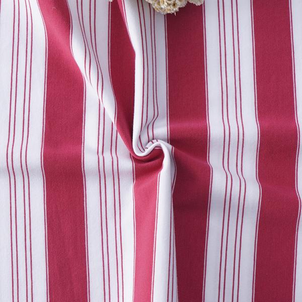 Quality Combed Cotton Stripe Fabric for sale