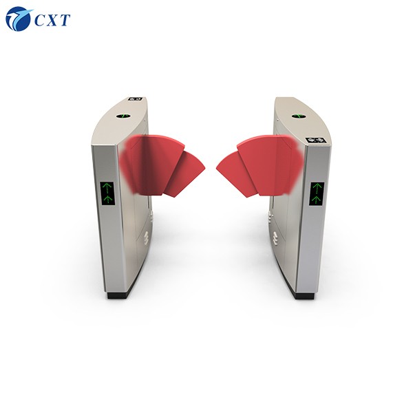 Quality Flap Barrier Gate with Relative Humidity ≤95%, Normal Running Life ≥5 Millions, and Compact Size 1200mm*300mm*980mm for sale