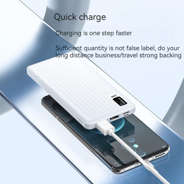 Quality 10W Output Power Micro USB Input Interface Ultra Slim 10000mah Power Bank for for sale