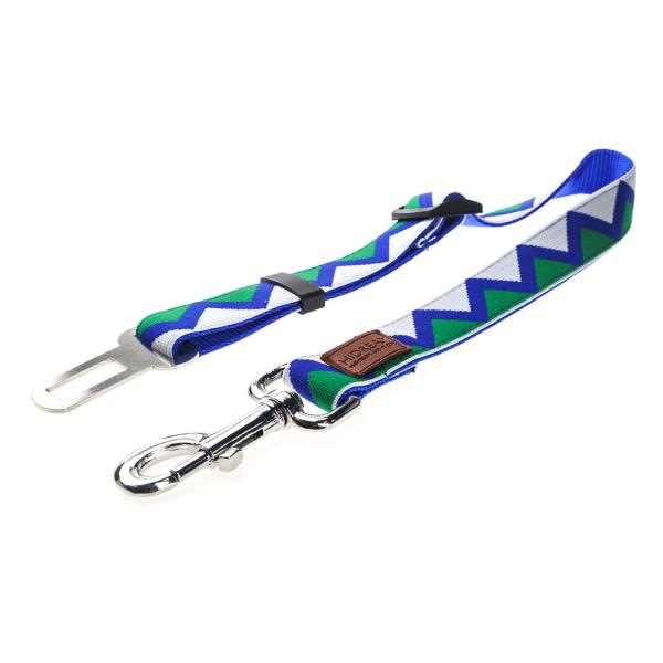 Quality 24 Inch Safe Pet Car Seatbelt Harness Puppy Seat Belt For Car Elastic Reflective for sale
