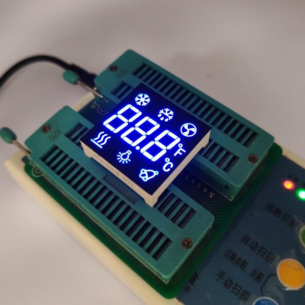 Quality Customized blue 3-digit 7-segment refrigerator controller for sale