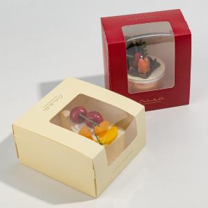 Quality Wholesale customization with logo transparent window cake and pastry packaging for sale