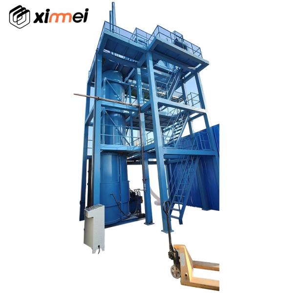 Quality Round Cylinder Steam Pressure Binder Molding Rebond Foaming Machine Single for sale