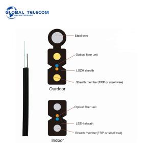 Quality FTTH Drop Fiber Optic Cable for sale