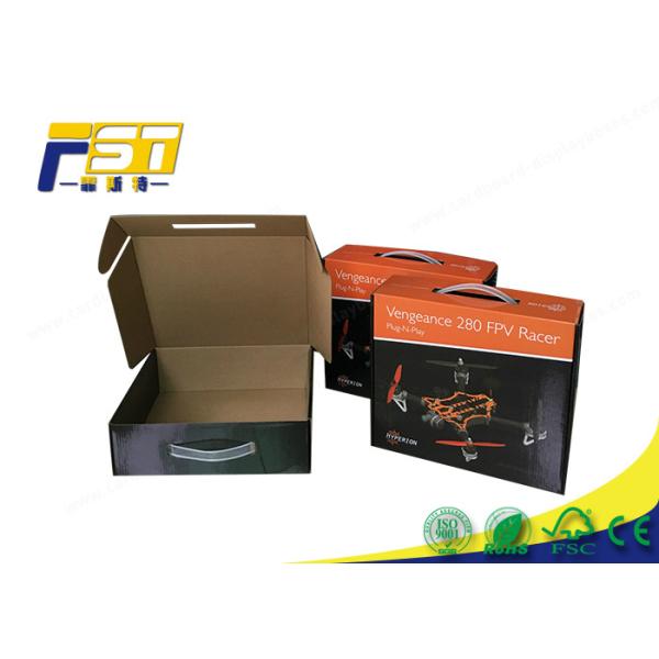 Quality Custom Printing Carton Colored Corrugated Boxes Any Color Available For Apparel for sale