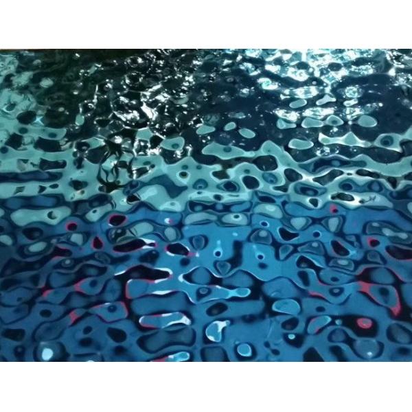 Quality Bright Hammered Pattern Stainless Steel Sheets From Foshan China for sale