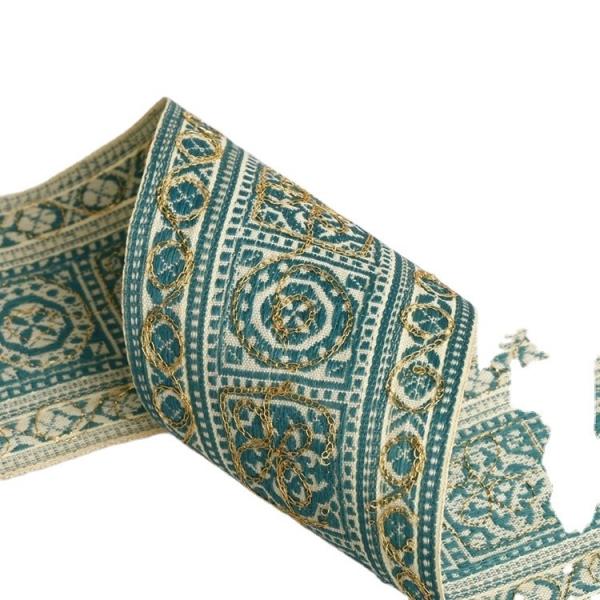 Quality High Tenacity Double Face Custom Jacquard Ribbon for Gift Packaging and Decoration for sale
