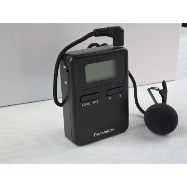 Quality 008A Tour Guide Device Mini Tour Guide System Transmitter & Receiver for museum for sale